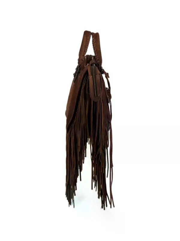 Balenciaga Medium Le City Fringe-detail Tote Bag