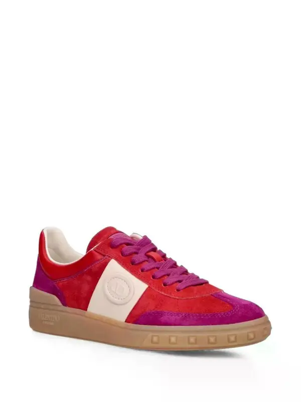 Valentino Garavani Panelled Sneakers - Red