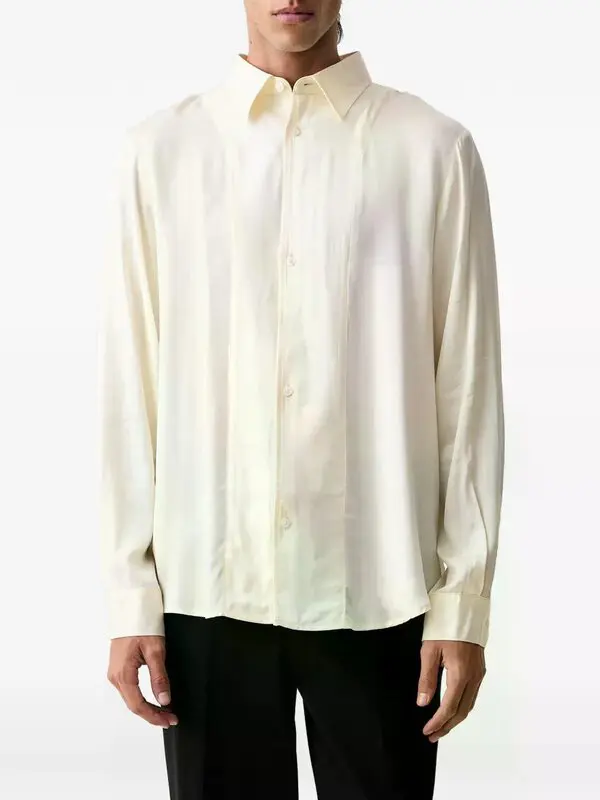 Armani Exchange Panelled Long-sleeve Shirt