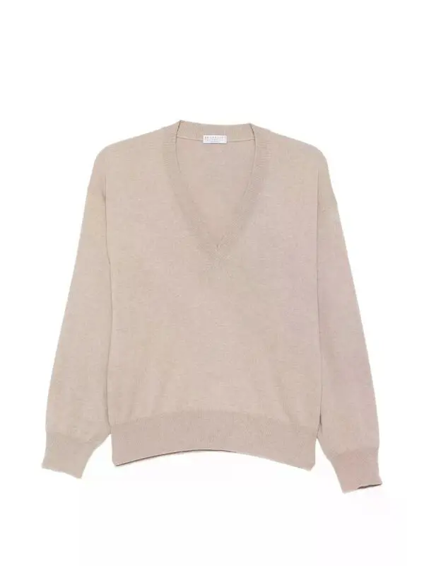 Brunello Cucinelli V-neck Cashmere Sweater