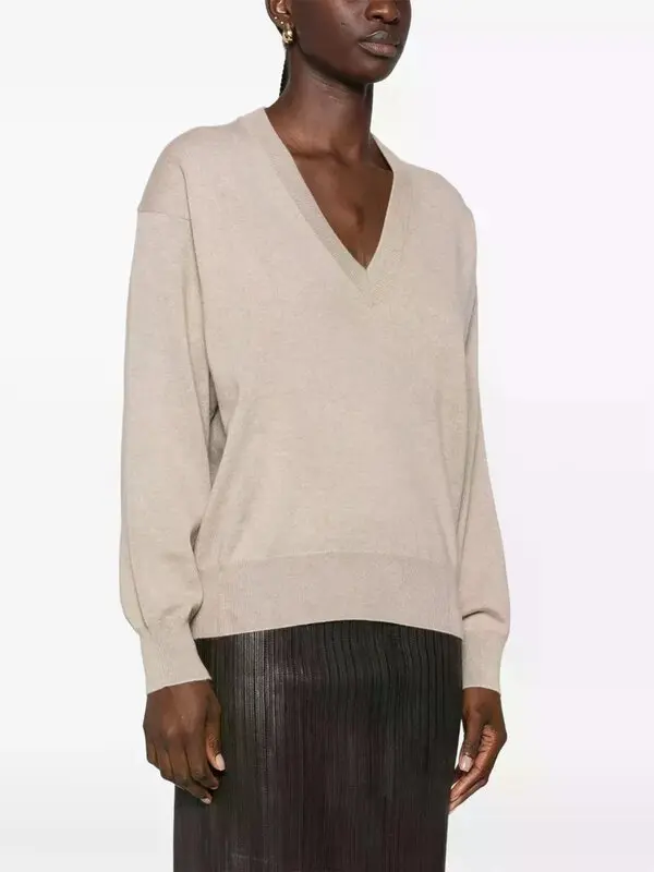 Brunello Cucinelli V-neck Cashmere Sweater