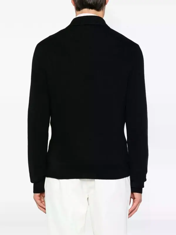 Tagliatore Zayn Virgin Wool Polo Sweater
