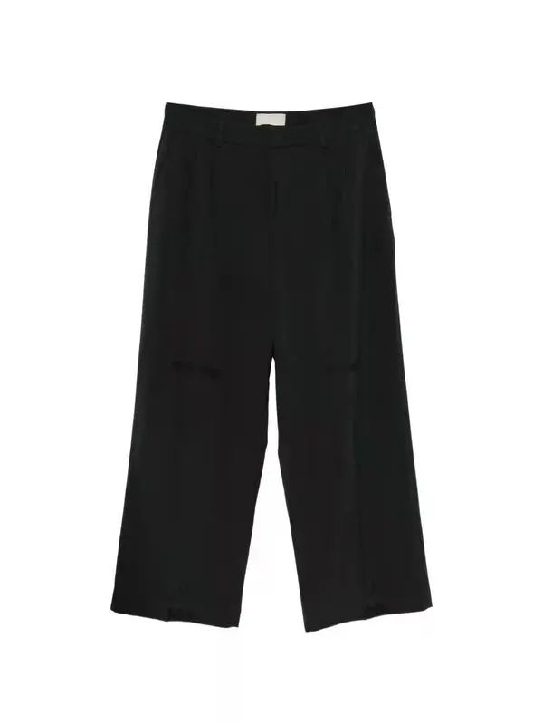 THESTROY Pleated Wide-leg Trousers