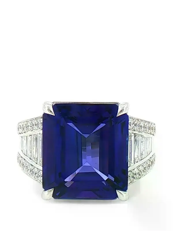 HYT JEWELRY Tanzanite And Diamond Ring
