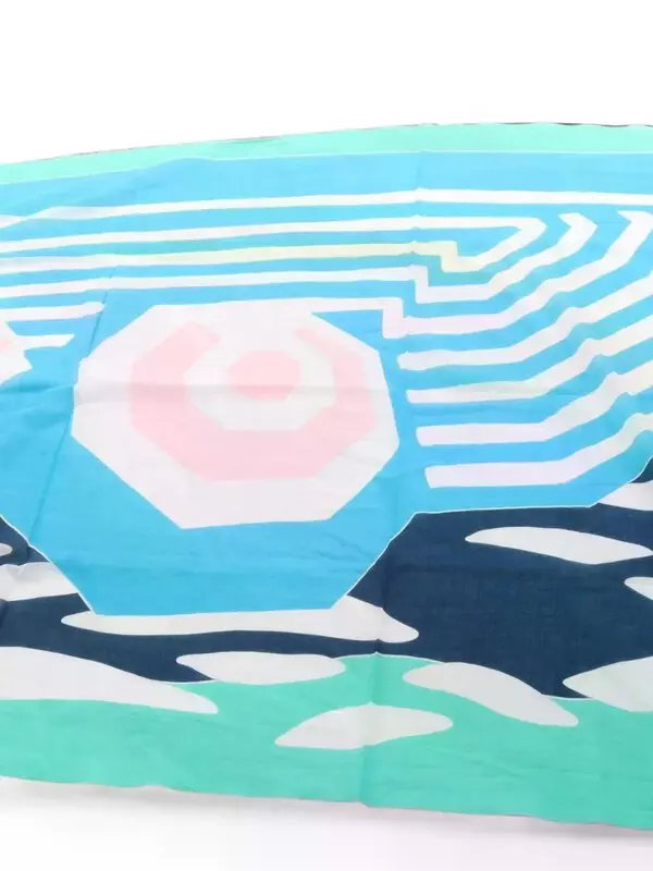 Hermès 2010 Geometric-print Pareo