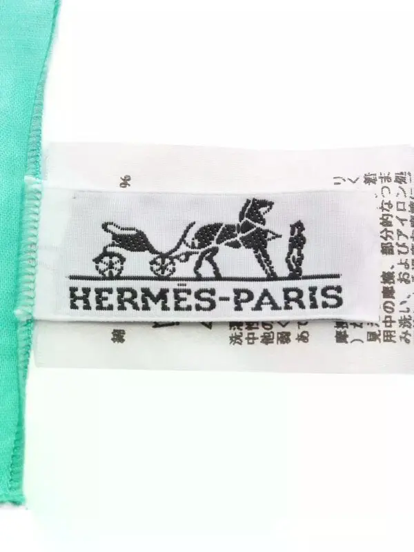 Hermès 2010 Geometric-print Pareo