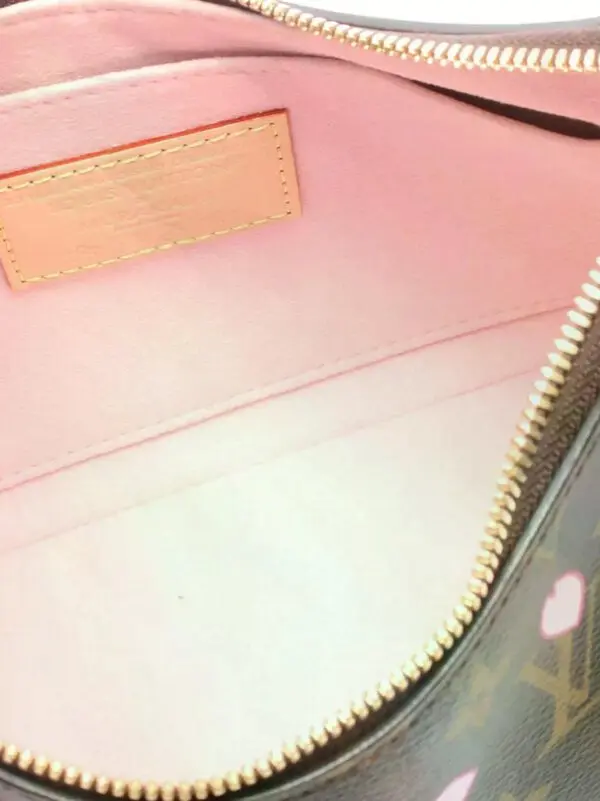 LOUIS VUITTON 2021s Pm X Murakami Monogram Boulogne Handbag - Brown