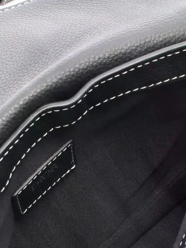 Dior 2010s Saddle Belt Bag - Black