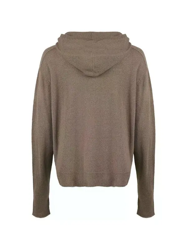 NUDE Cashmere Hoodie - Brown