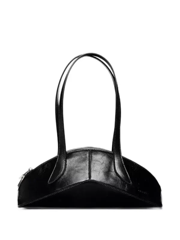 DIENÈE Arco Creased Leather Tote Bag