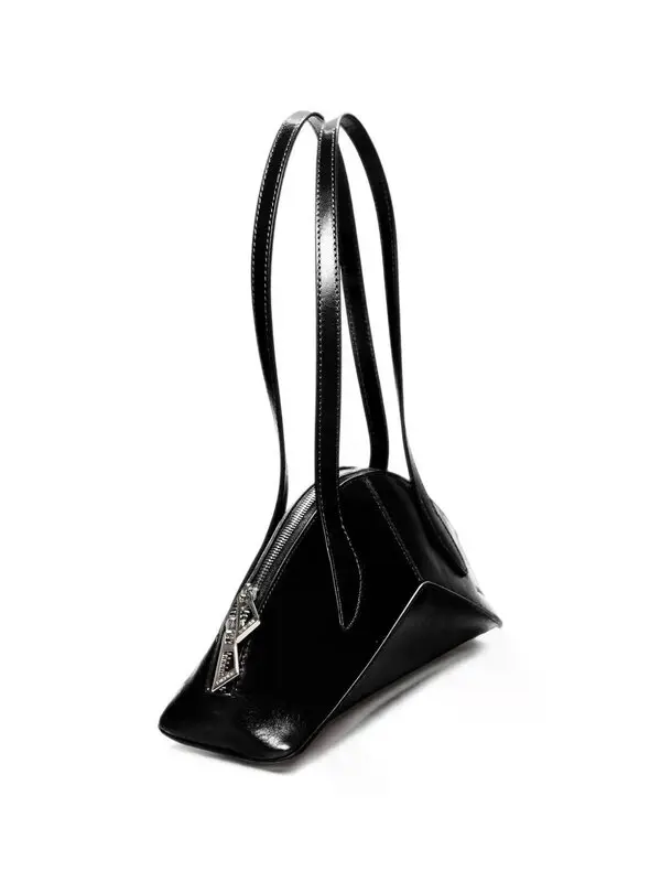 DIENÈE Arco Creased Leather Tote Bag