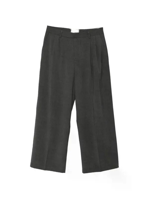 THESTROY Pleated Wide-leg Trousers