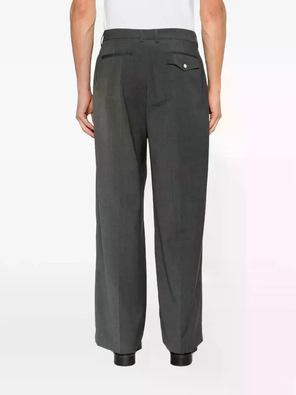 THESTROY Pleated Wide-leg Trousers
