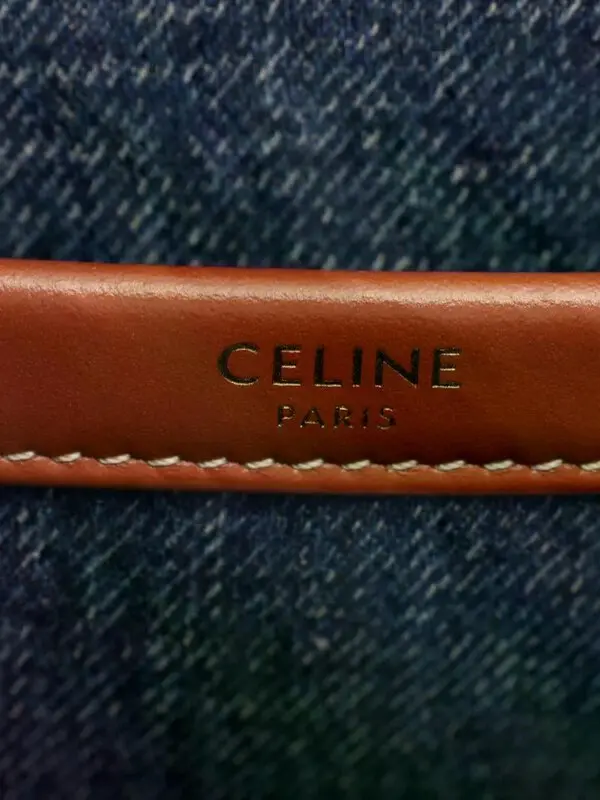 Celine 2000s Triomphe Thais Tote Bag