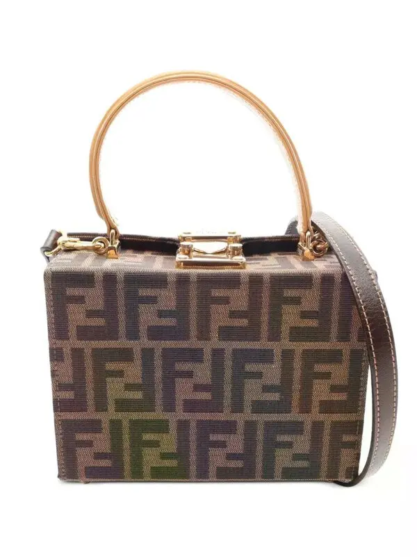 Fendi 2000s Zucca Mini Shoulder Bag - Brown