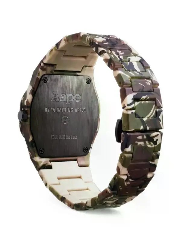 AAPE BY *A BATHING APE Xd1 Camouflage-print 40mm Watch