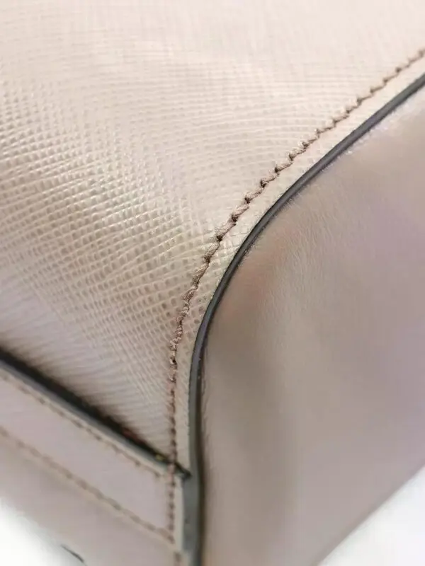 Prada 2010s Saffiano Leather Tote Bag - Neutrals