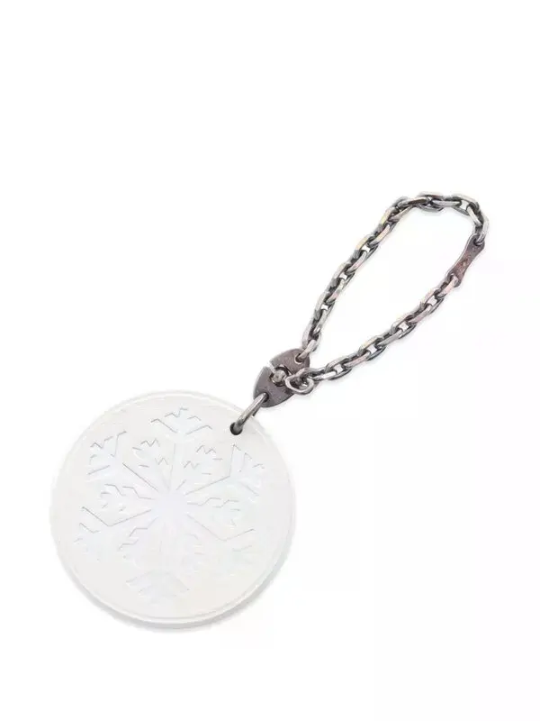 Hermès 2010s Snowflakes Veau Swift Bag Charm