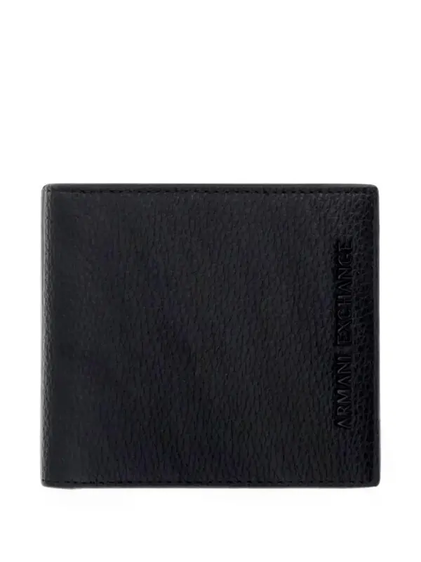 Armani Exchange Logo-embossed Bifold Wallet