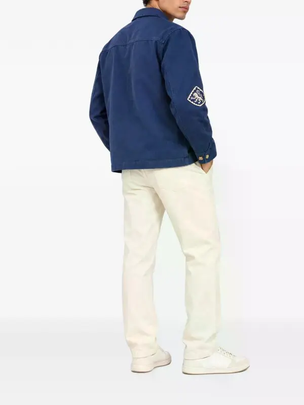 CAVENDISH Patch-detail Cotton Jacket