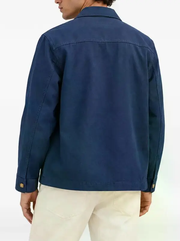 CAVENDISH Patch-detail Cotton Jacket