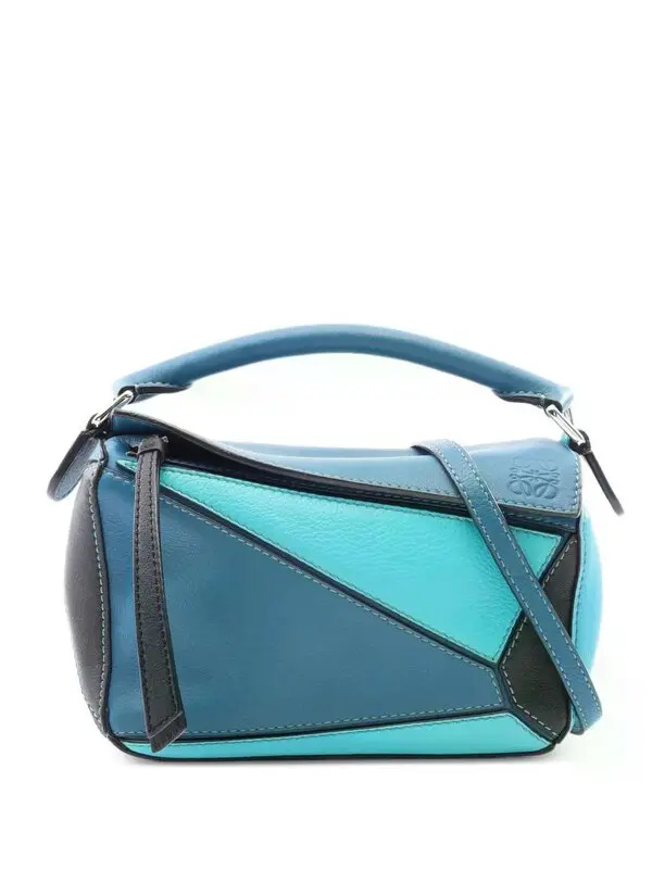 Loewe Mini 2000s Puzzle Tote Bag - Blue