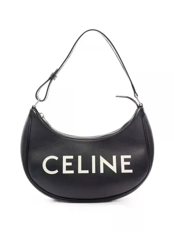 Celine 2010s Ava Leather Shoulder Bag