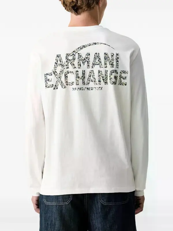 Armani Exchange Logo-patch Long-sleeve T-shirt