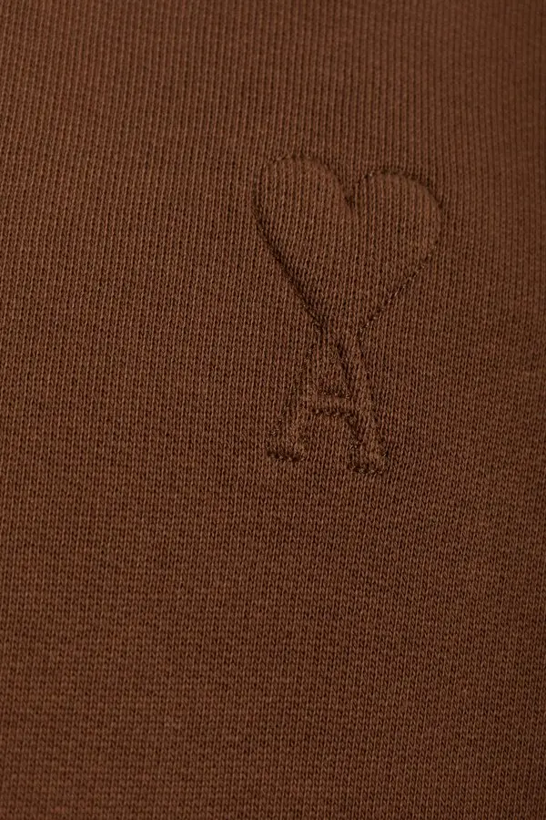 AMI Paris Cotton Crewneck Sweatshirt
