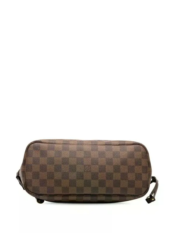 LOUIS VUITTON 2010 Damier Ebene Neverfull Pm Tote Bag - Brown