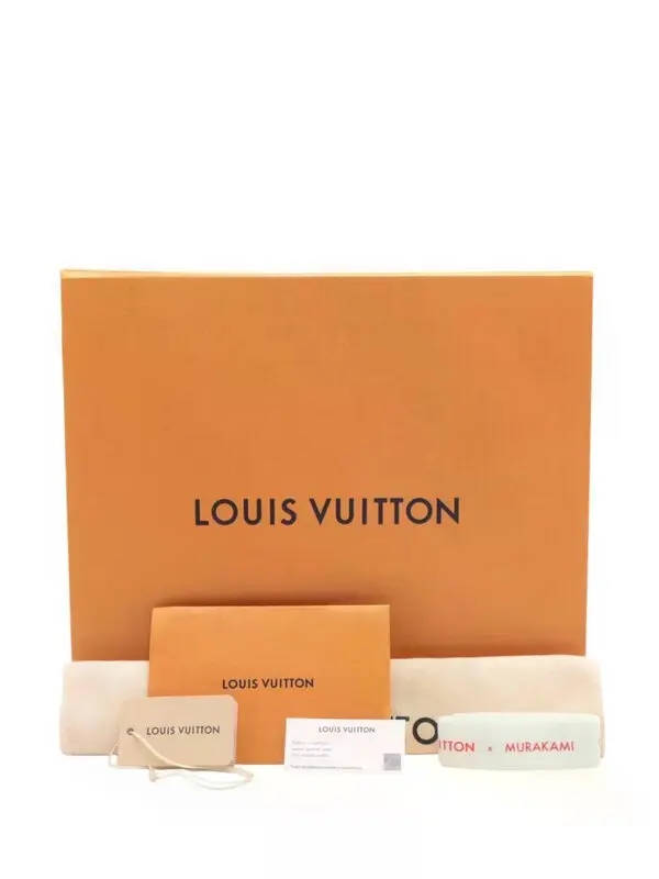 LOUIS VUITTON 2021-2026 Takashi Murakami Monogram Multicolore Chain Pouch Vanity Bag