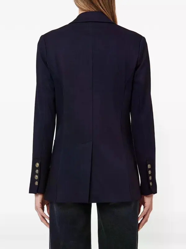 Liu Jo Double-breasted Jacket In Milano Stitch