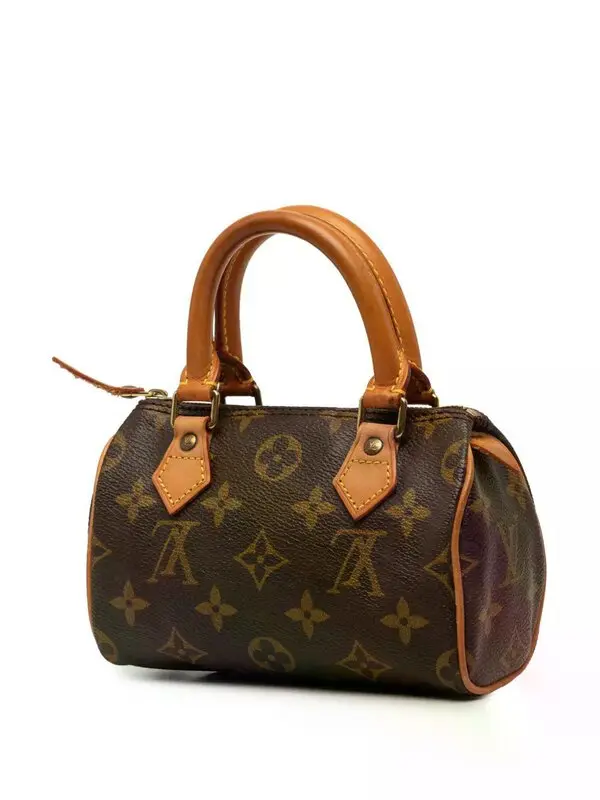 LOUIS VUITTON 1996 Monogram Mini Speedy Hl Satchel