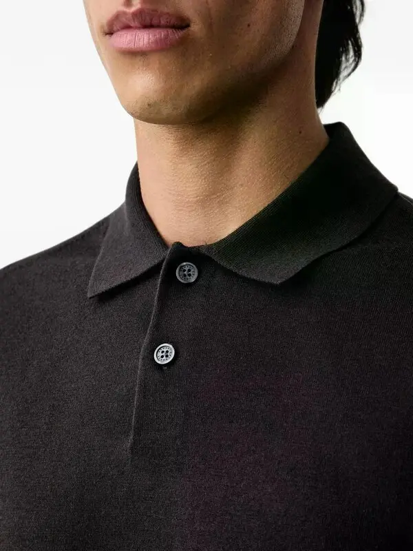 Armani Exchange Long-sleeve Polo Sweater