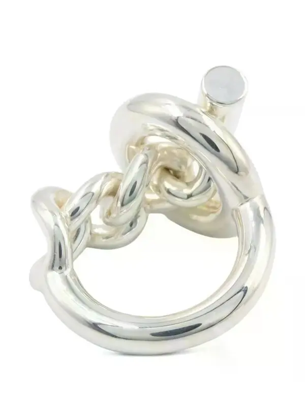 Hermès 2010s Croisette Gm Ring - Silver
