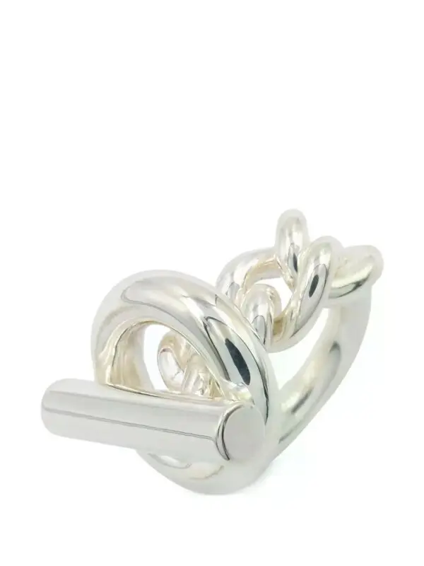 Hermès 2010s Croisette Gm Ring - Silver