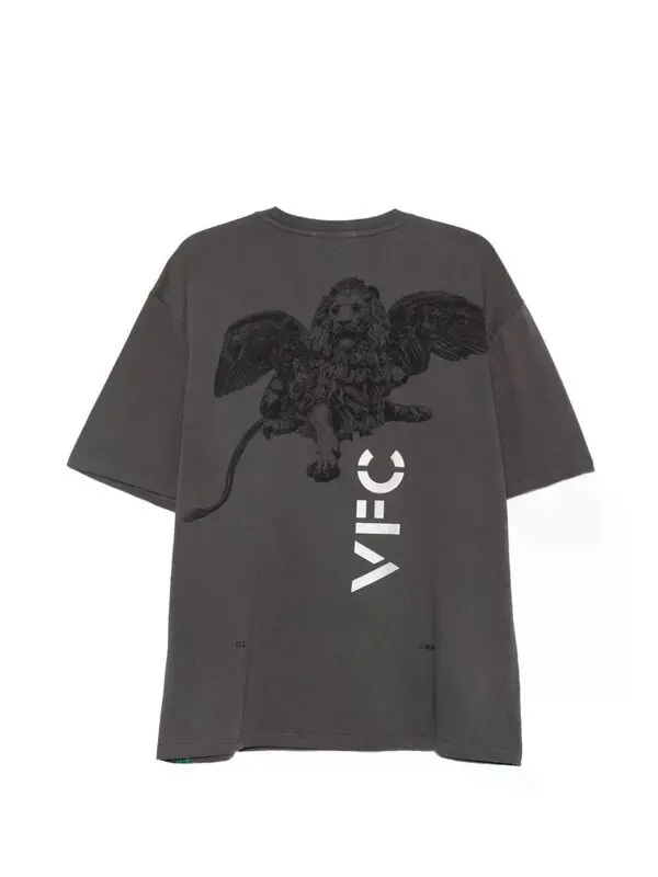 VENEZIA FC X Nocta Logo-patch Graphic-print T-shirt