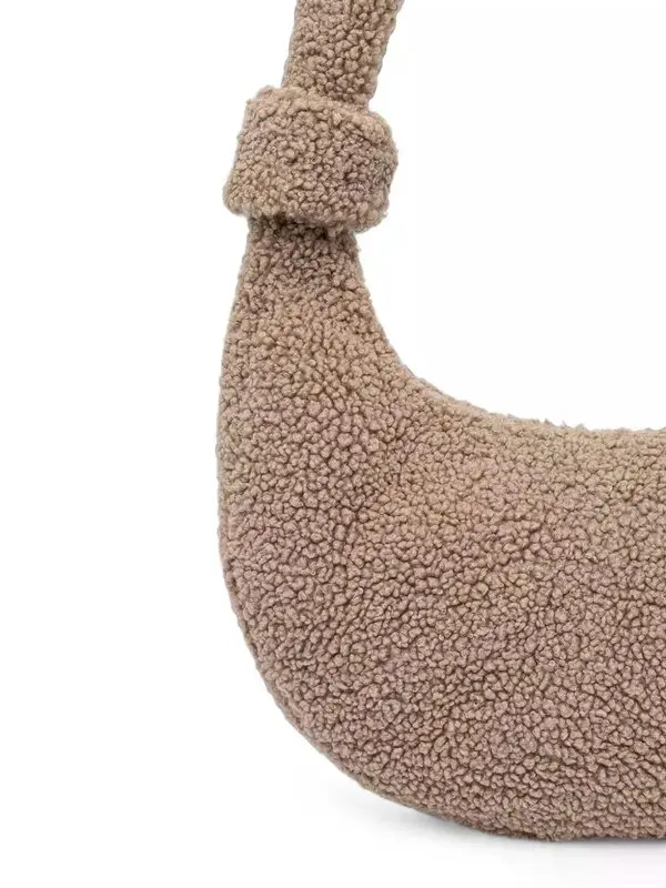MOS MOSH Mmcia Fleece-texture Shoulder Bag