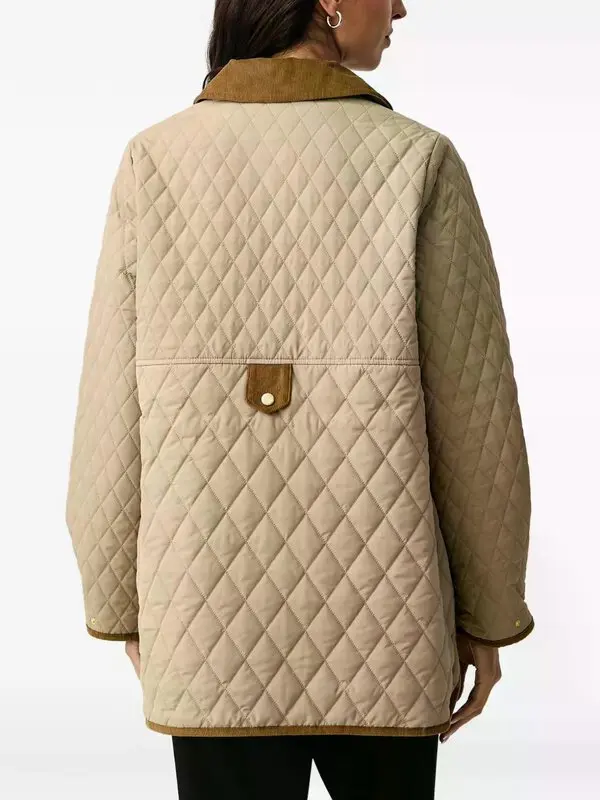 Barbour Whickham Quilted Corduroy-collar Jacket