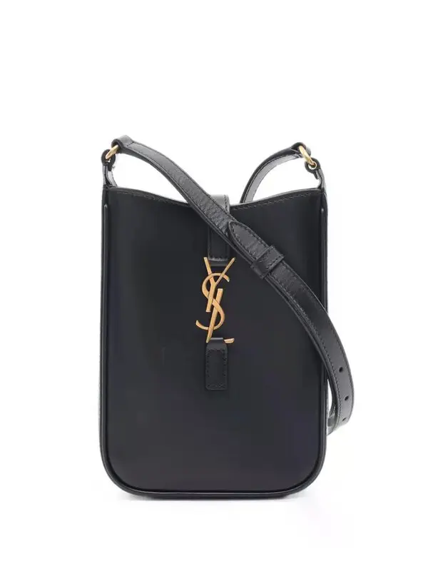 Saint Laurent 2010s Mini Le 5 À 7 Logo-plaque Shoulder Bag
