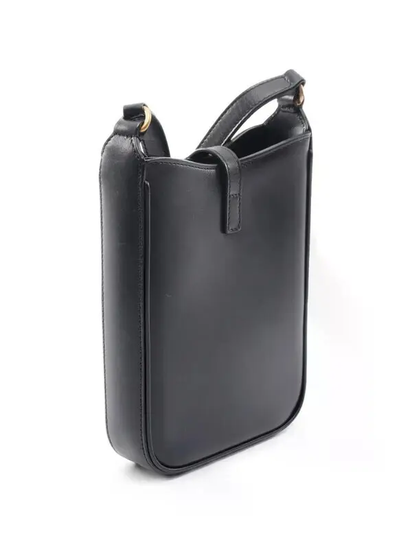 Saint Laurent 2010s Mini Le 5 À 7 Logo-plaque Shoulder Bag