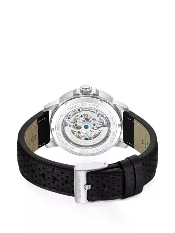 KENNETH COLE Skeleton 44mm Automatic Watch