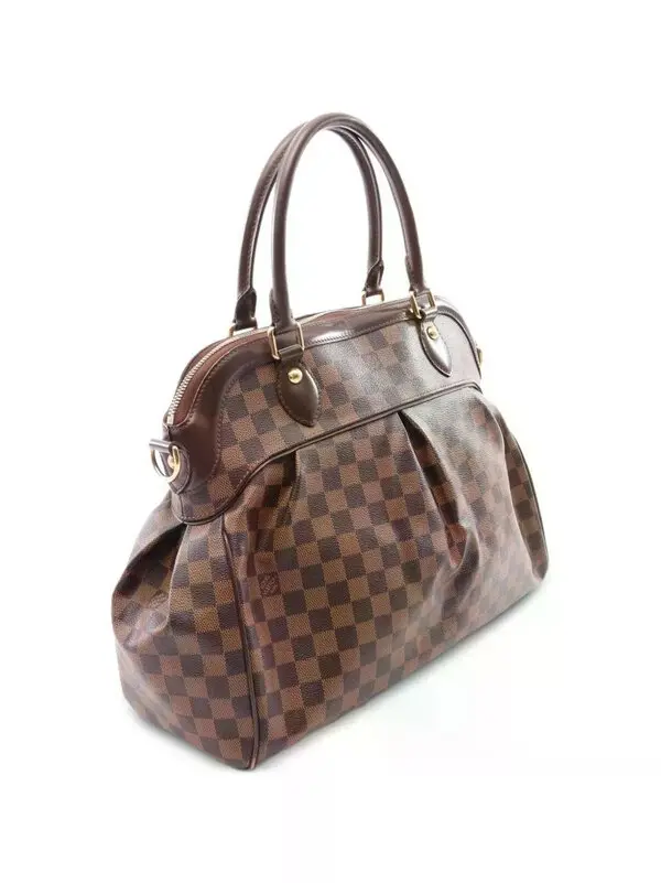 LOUIS VUITTON 2012 Gm Trevi Damier Ebene Tote Bag