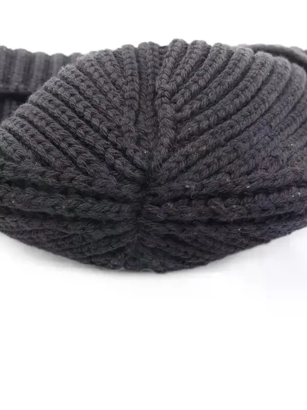 Prada 2010s Logo Beanie Hat