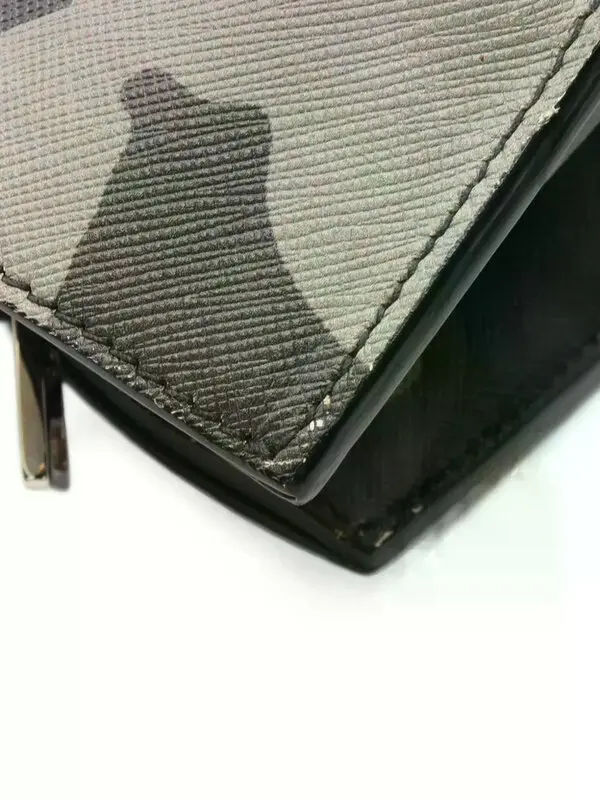 Prada 2000s Saffiano Camouflage Handbag