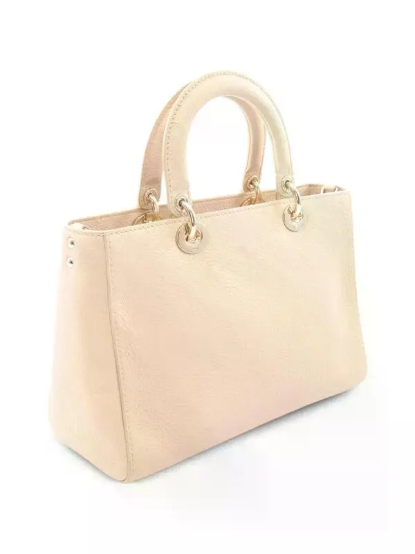 Dior 2010s Medium Lady D-sire Tote Bag - Neutrals