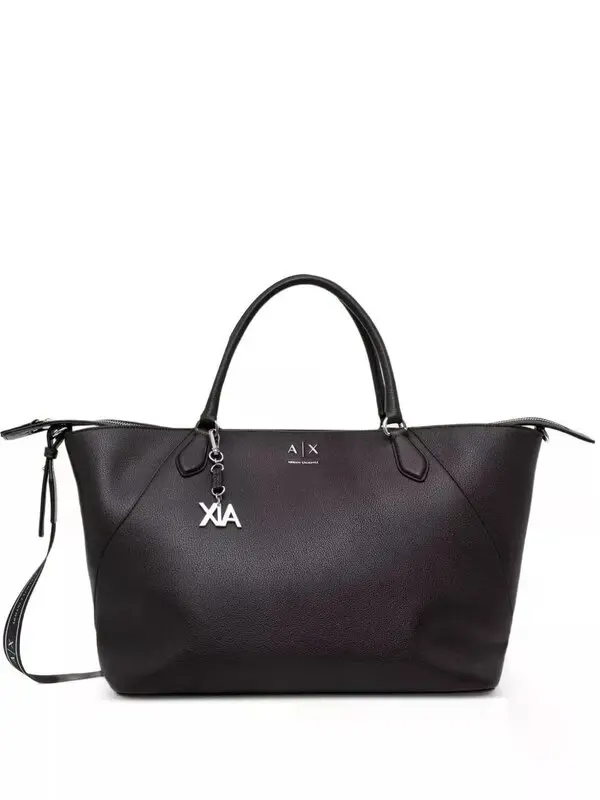 Armani Exchange Logo-print Detachable-strap Tote Bag