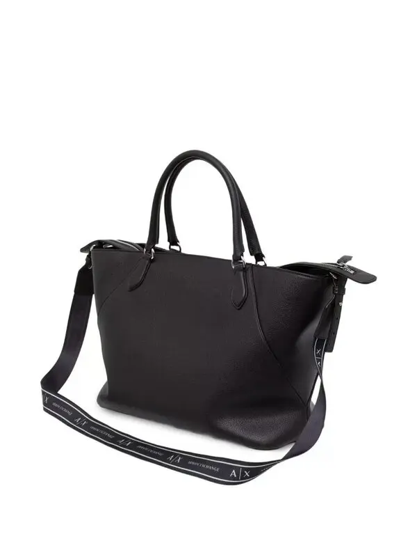 Armani Exchange Logo-print Detachable-strap Tote Bag