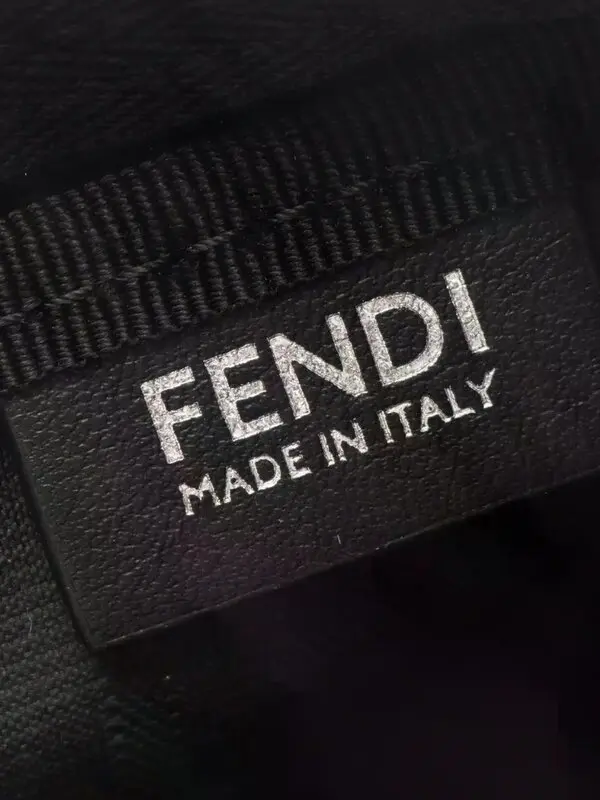 Fendi 2020s Zucca Pouch - Black