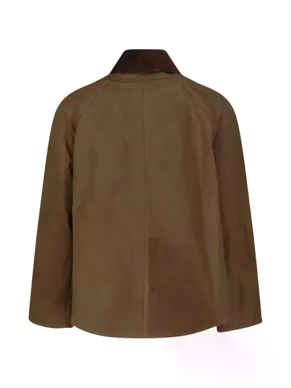 JW Anderson Corduroy-collar Raglan-sleeve Jacket